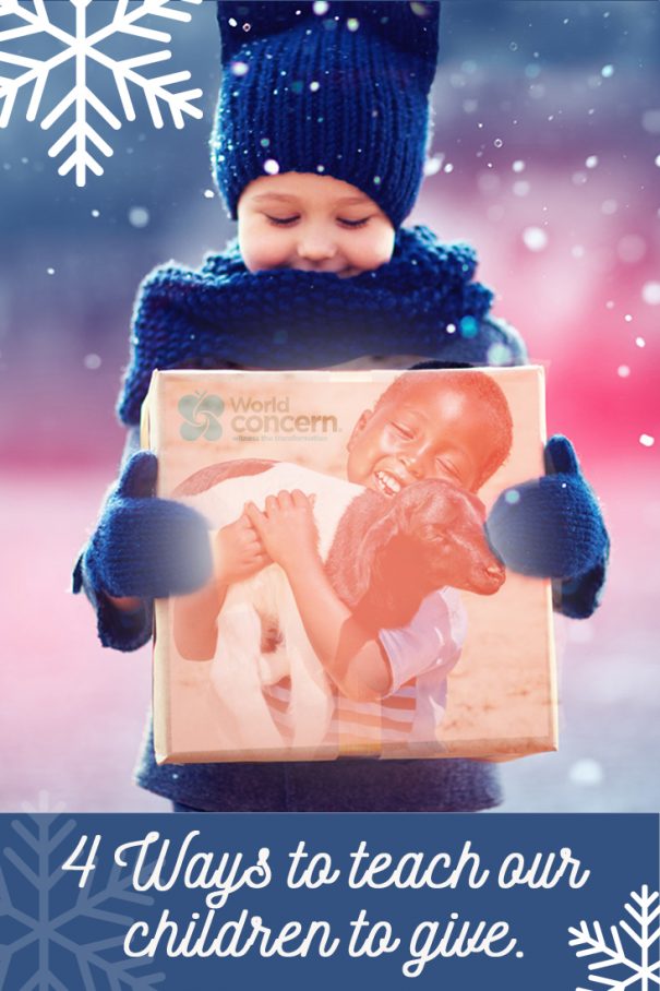 4 Ways We Teach Our Children To Give | AllMomDoes