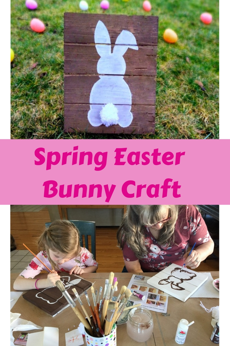 Confetti Grace Spring Bunny Craft | AllMomDoes