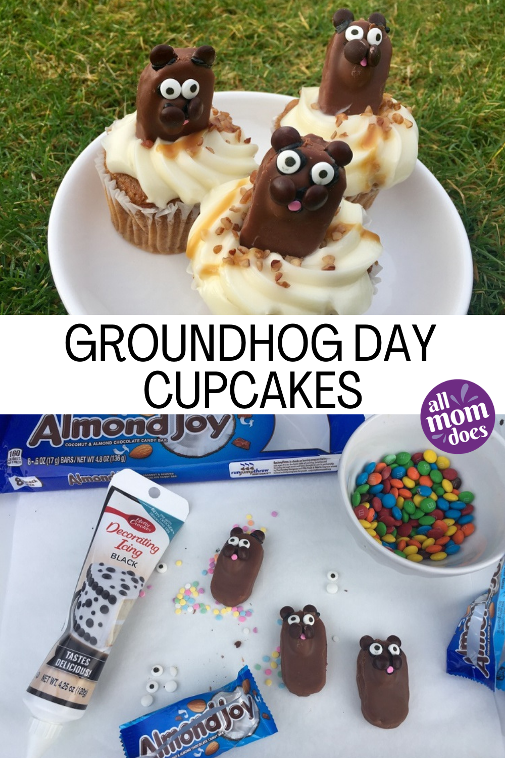 Groundhog Day Cupcakes | AllMomDoes