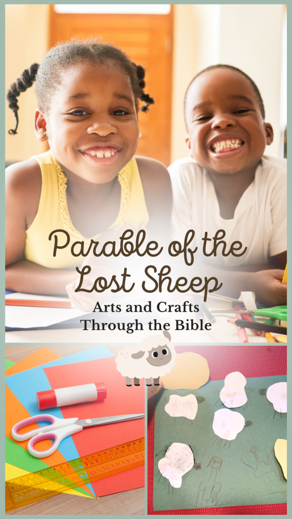 Arts & Crafts Through The Bible: Parable of the Lost Sheep | AllMomDoes