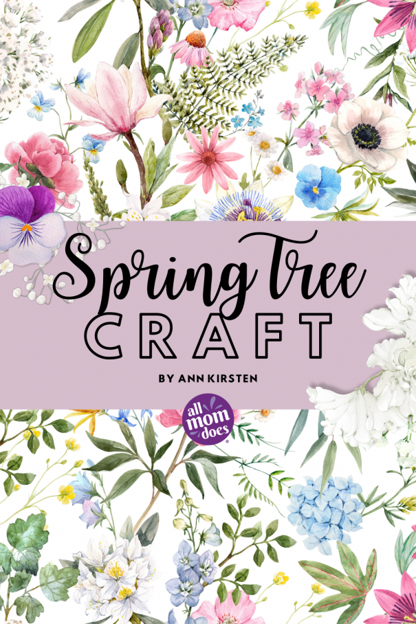 Spring Tree Craft | AllMomDoes