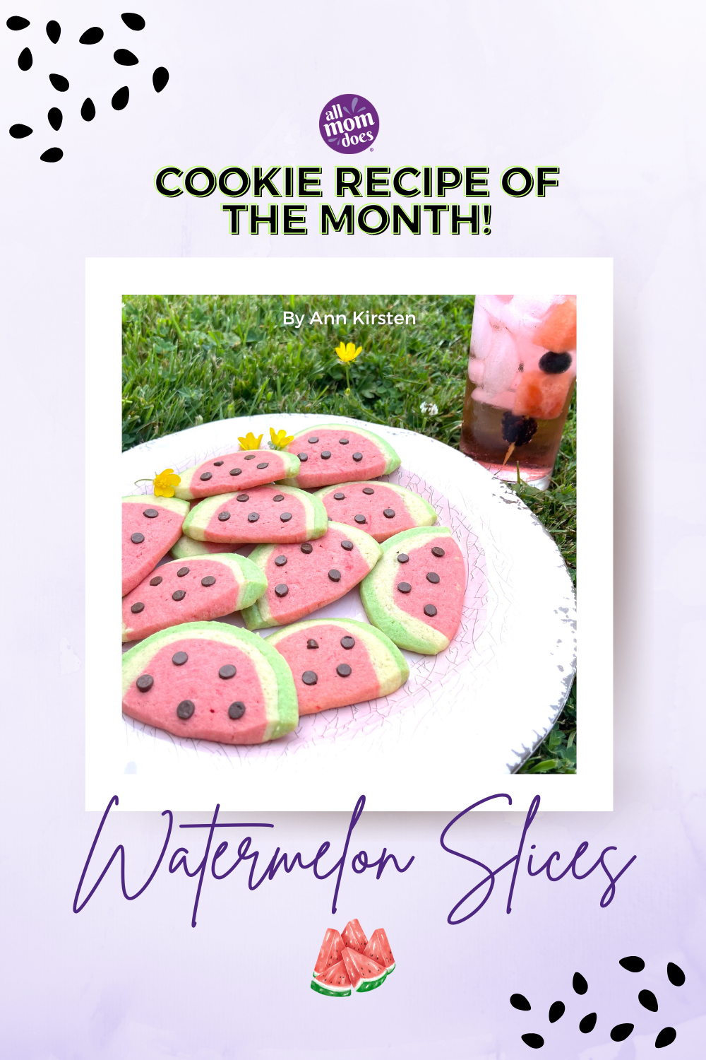 June Cookie-of-the-Month: Watermelon Slices! | AllMomDoes