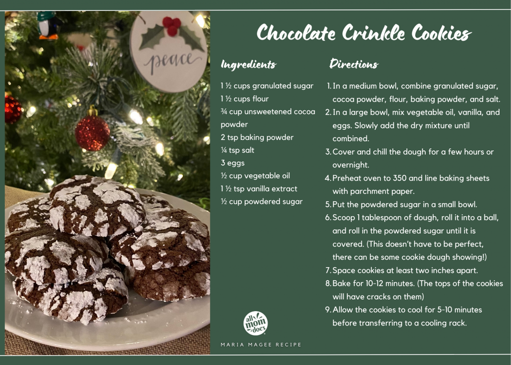 Delicious Chocolate Crinkle Cookie Recipe! | AllMomDoes